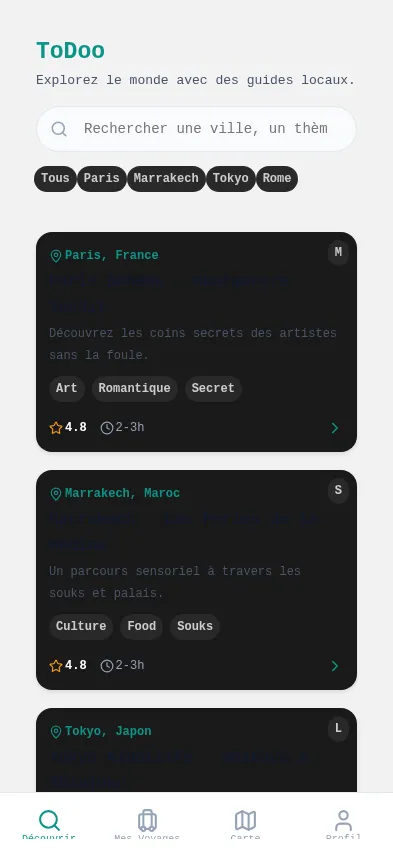 ToDoo Marketplace App