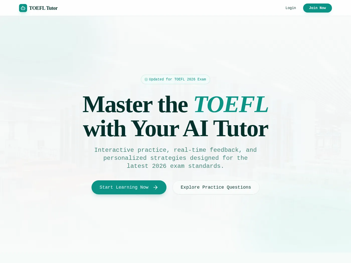 TOEFL Tutor Bot