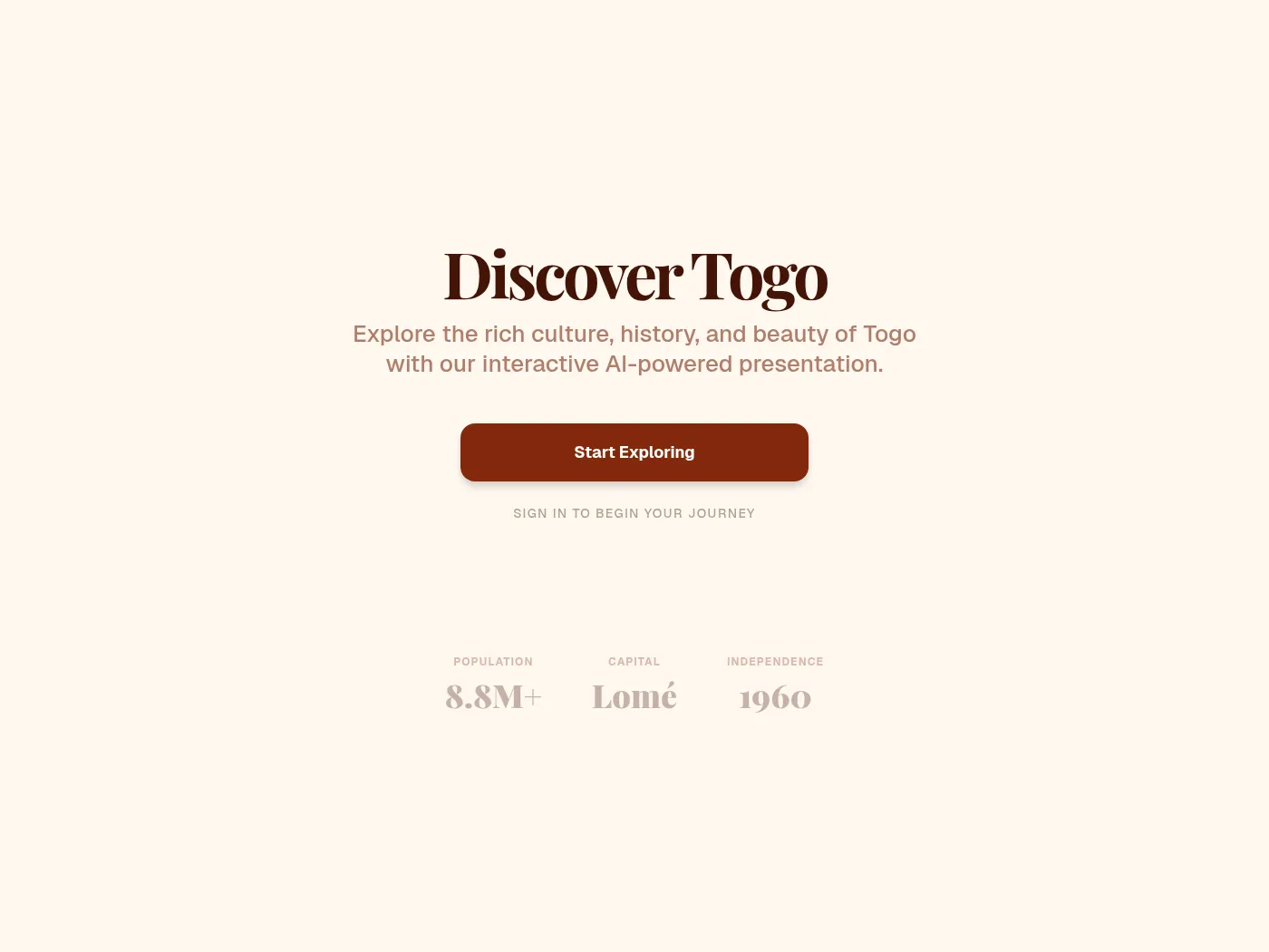 Discover Togo