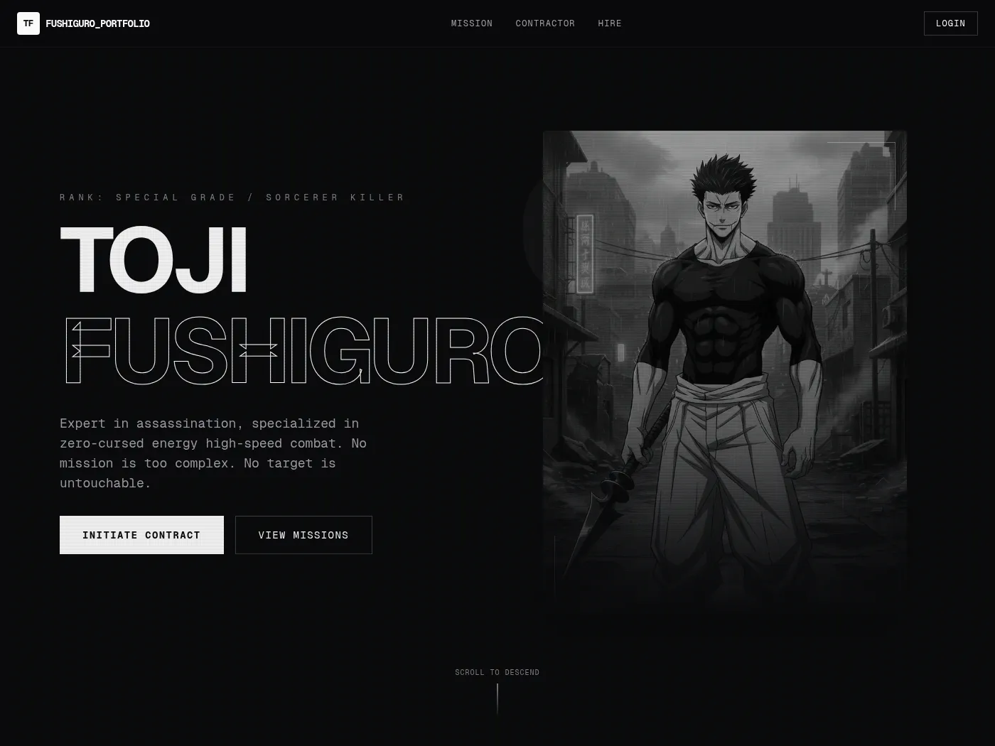Toji 3D Portfolio
