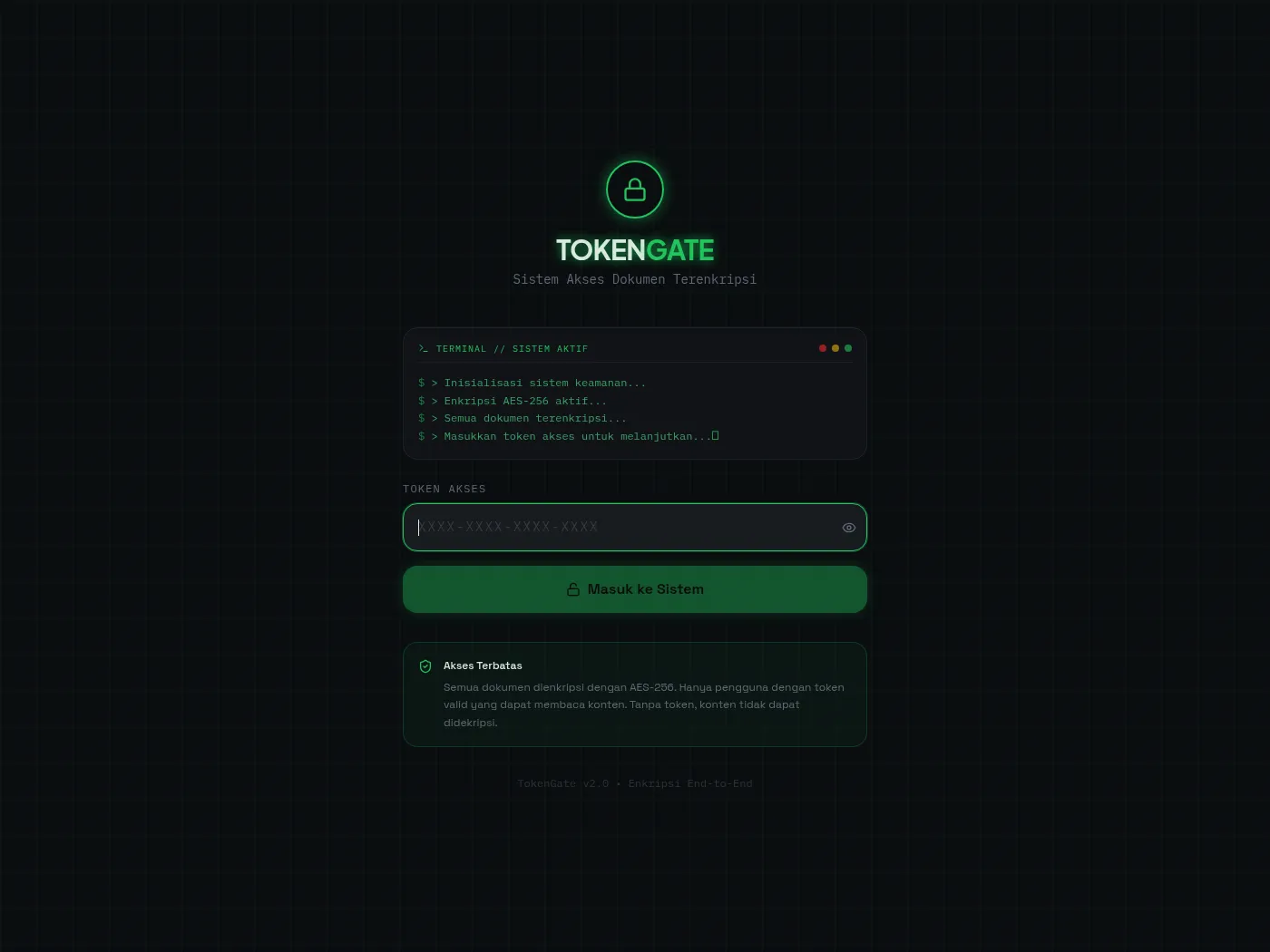TokenGate Encrypted Docs