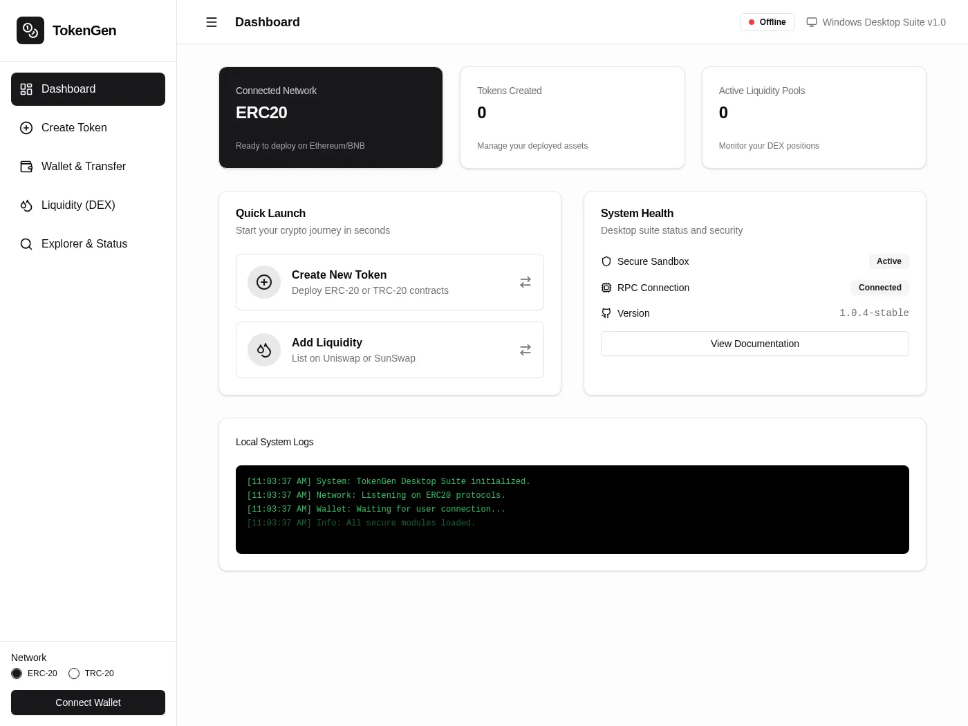 TokenGen Desktop Suite