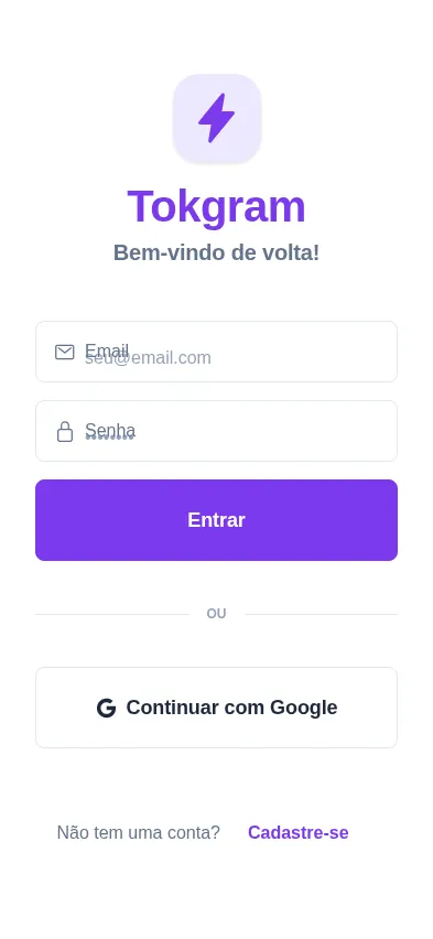 Tokgram Link Platform