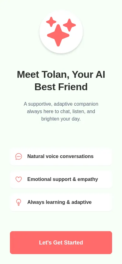 Tolan AI Buddy