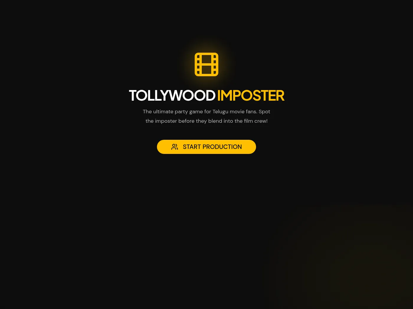 Tollywood Imposter Game
