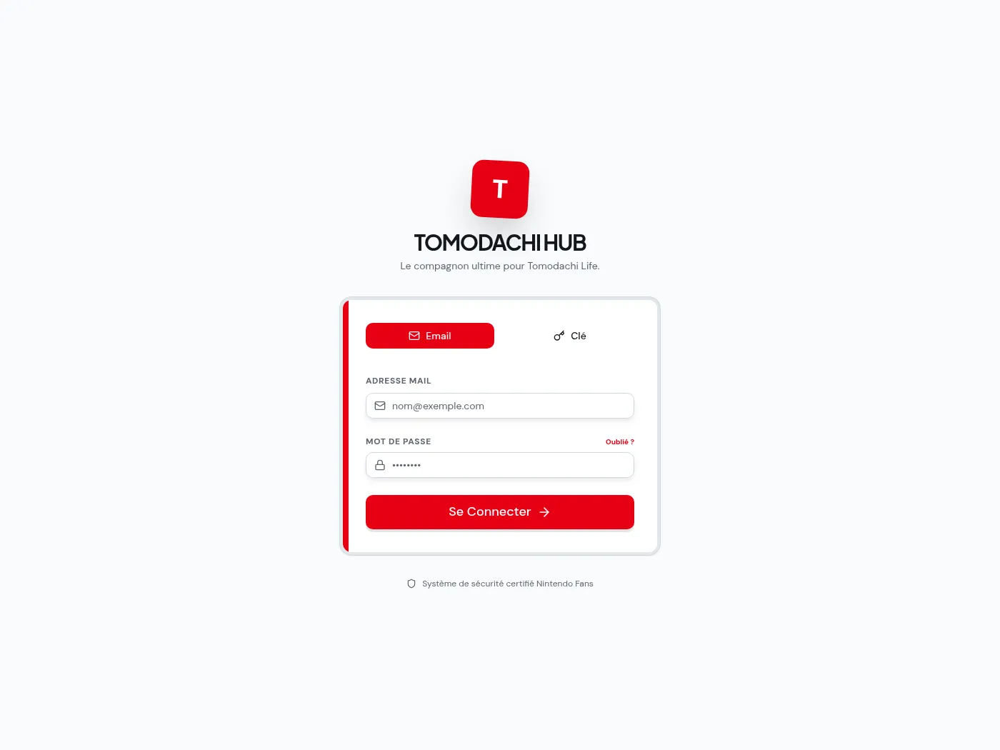 Tomodachi Companion Hub