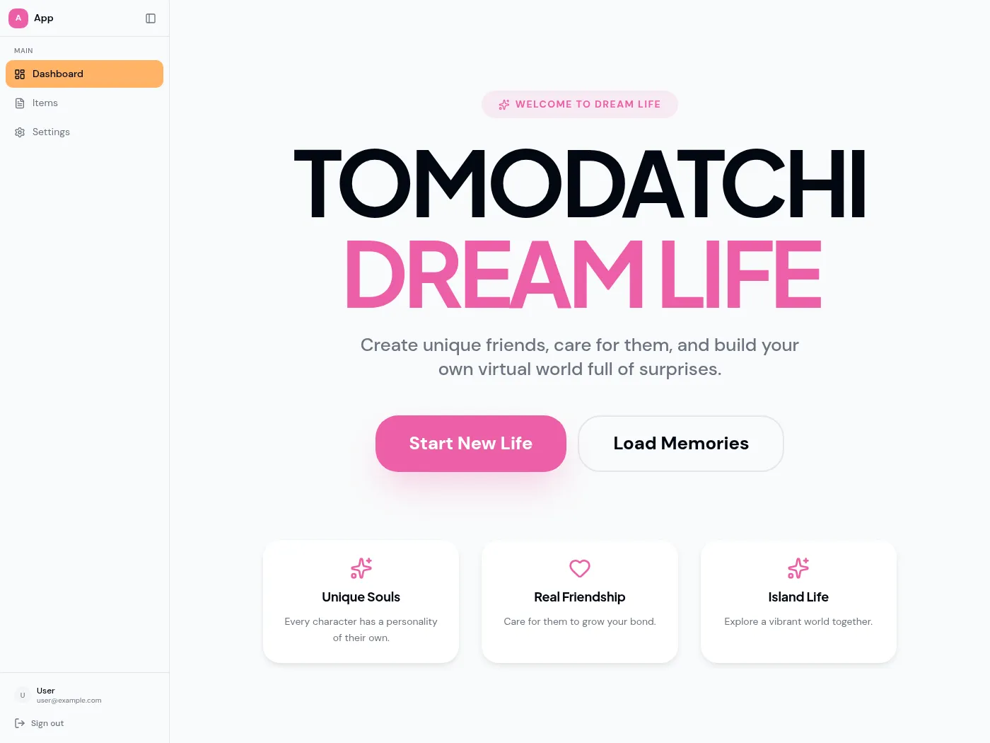Tomodatchi Dream Life