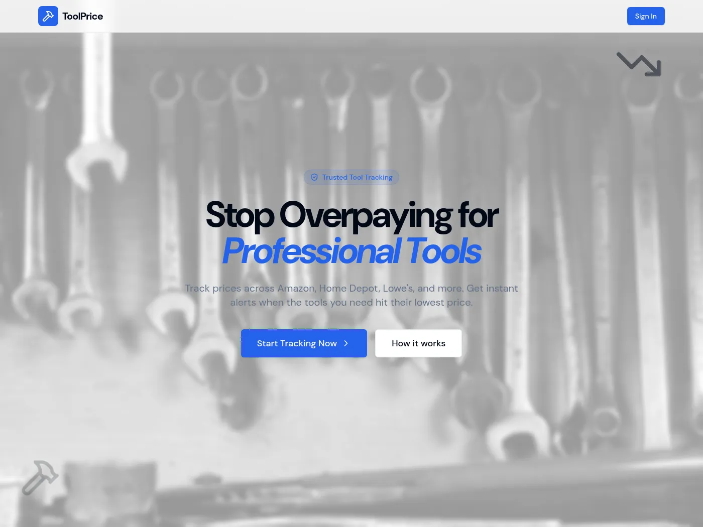 Tool Price Tracker