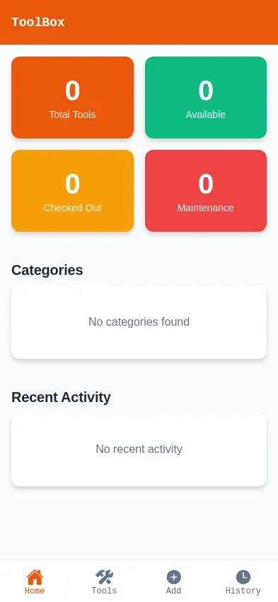 ToolBox Mobile App