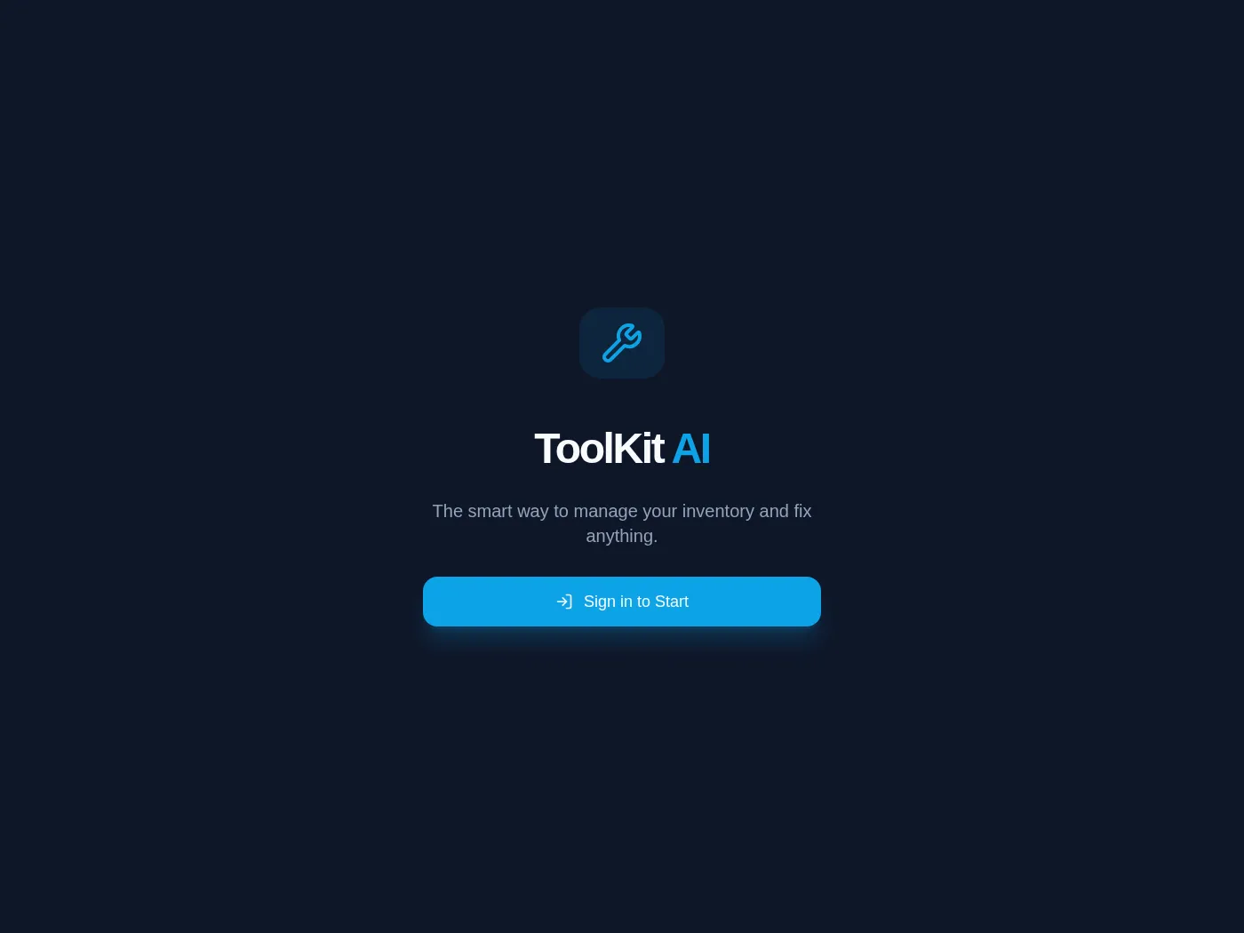 ToolKit Smart Inventory