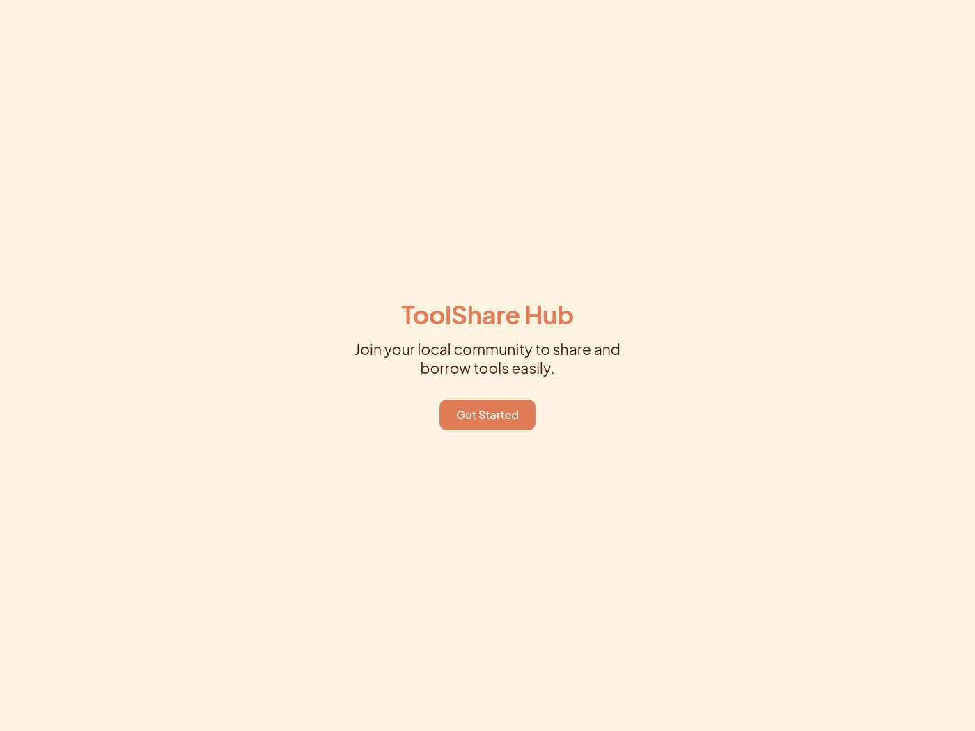 ToolShare Hub
