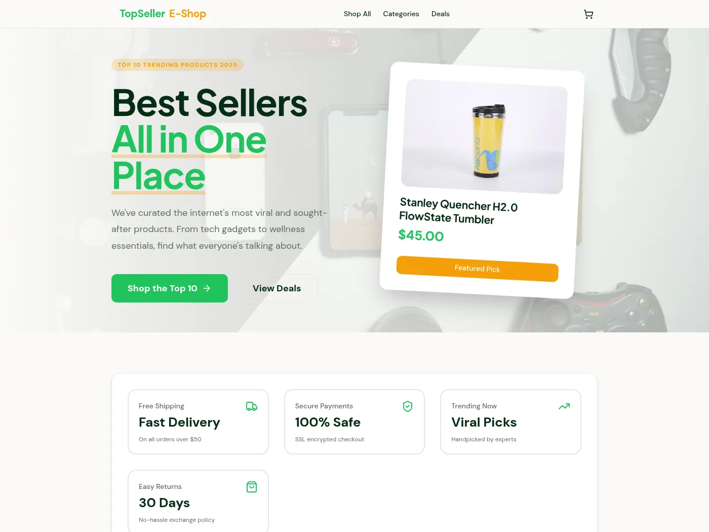 Top Seller E-Shop
