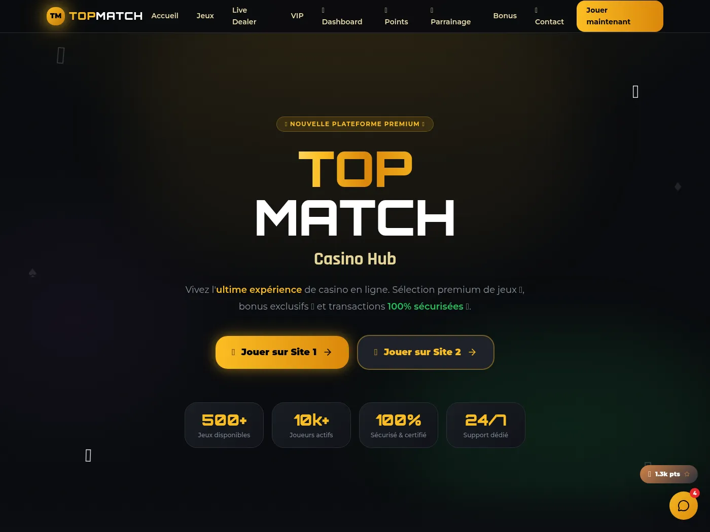 TopMatch Casino Hub