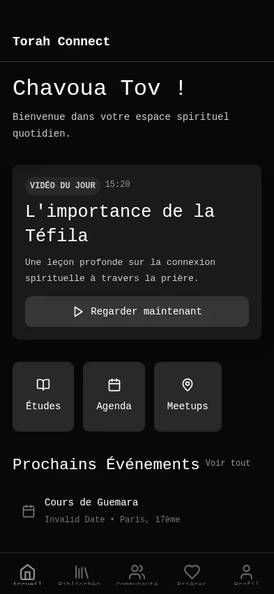 Torah Connect Mobile