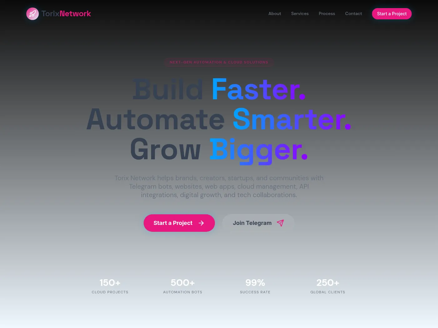 Torix Network 3D Site