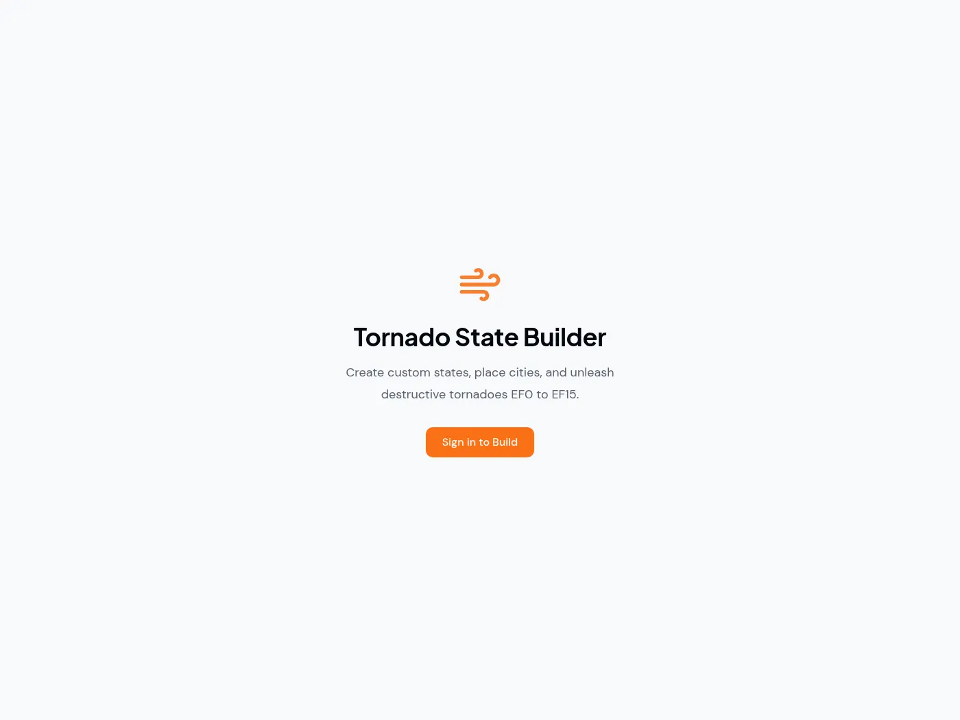Tornado State Builder