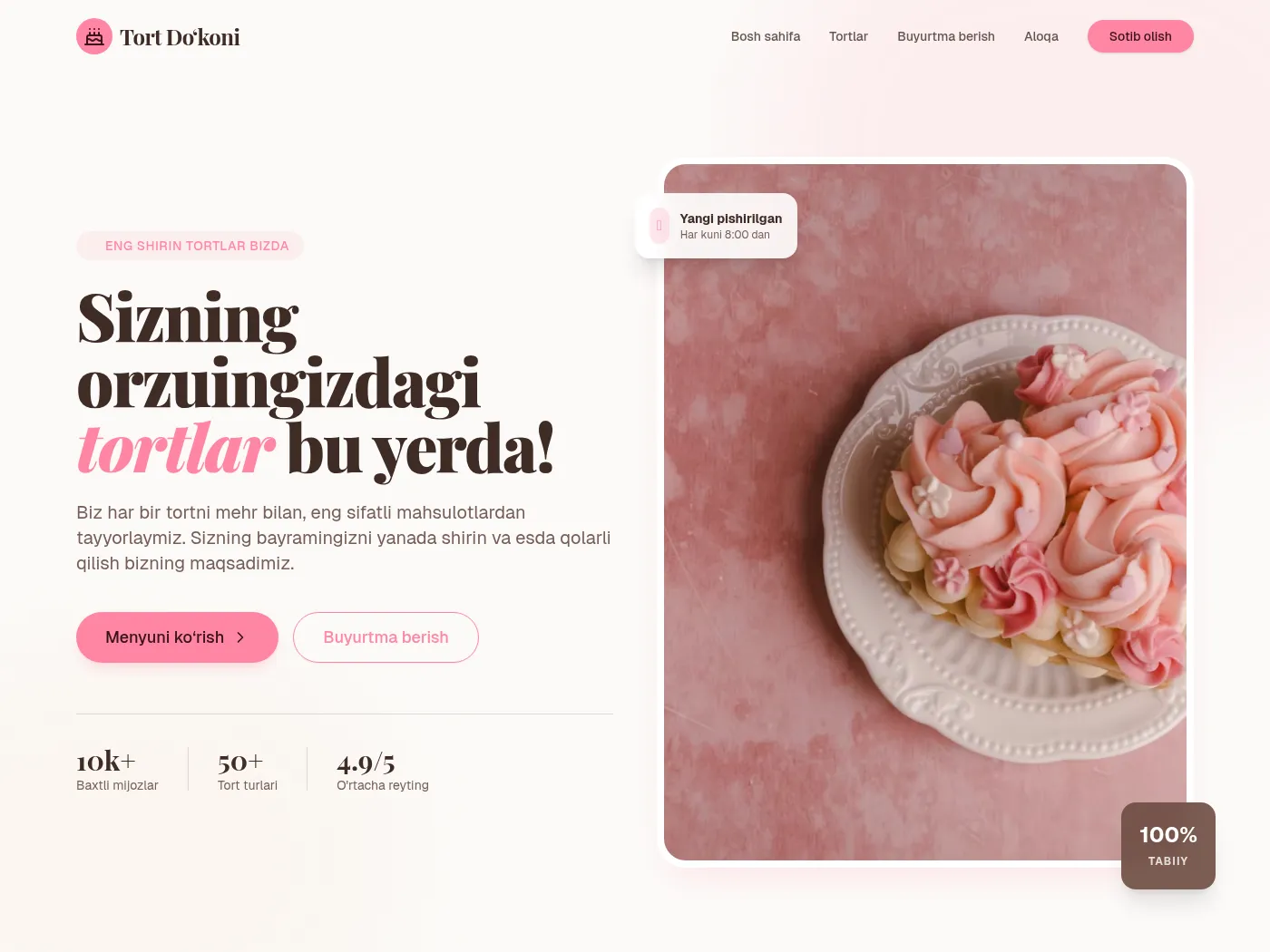 Tort Do‘koni Web