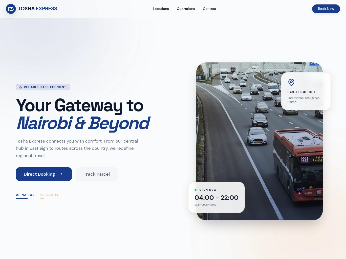 Tosha Express Info Hub
