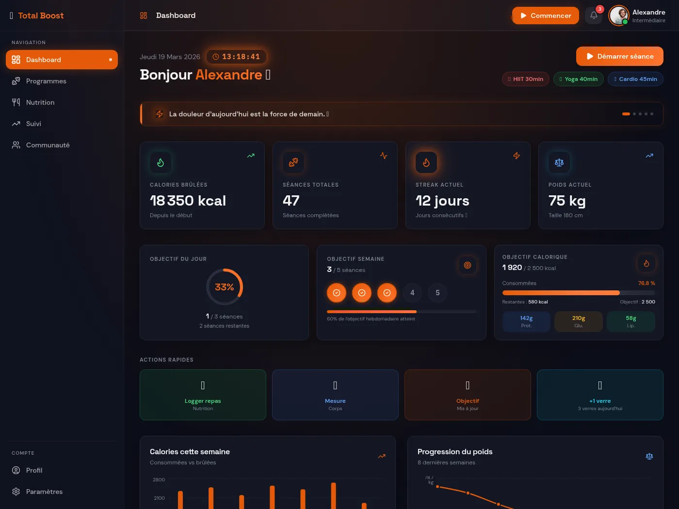 Projet Total Boost