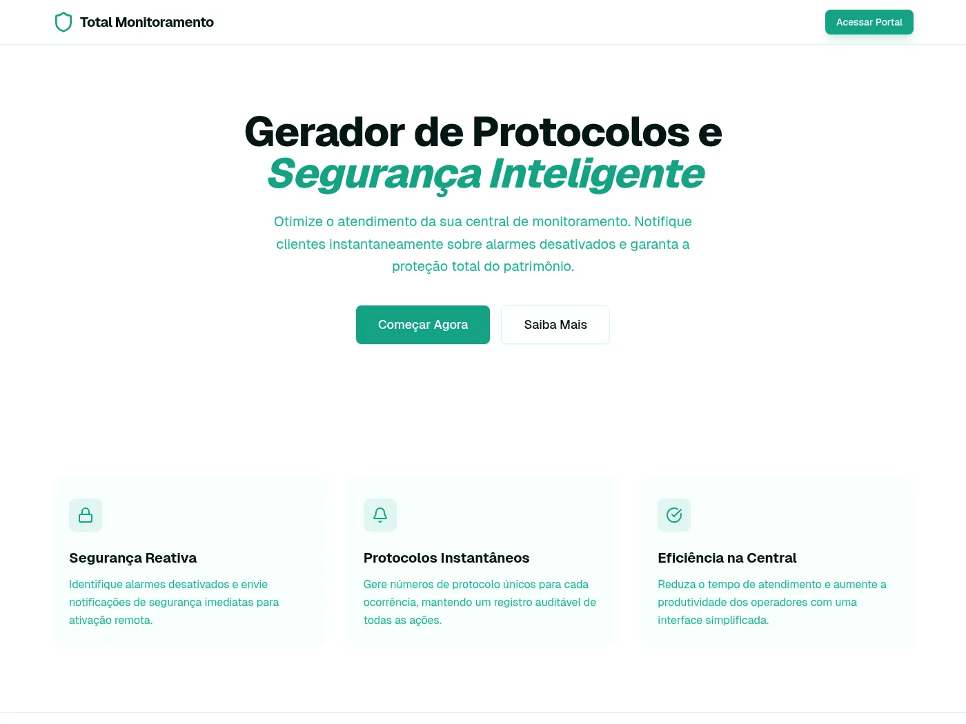 Total Monitoramento Portal