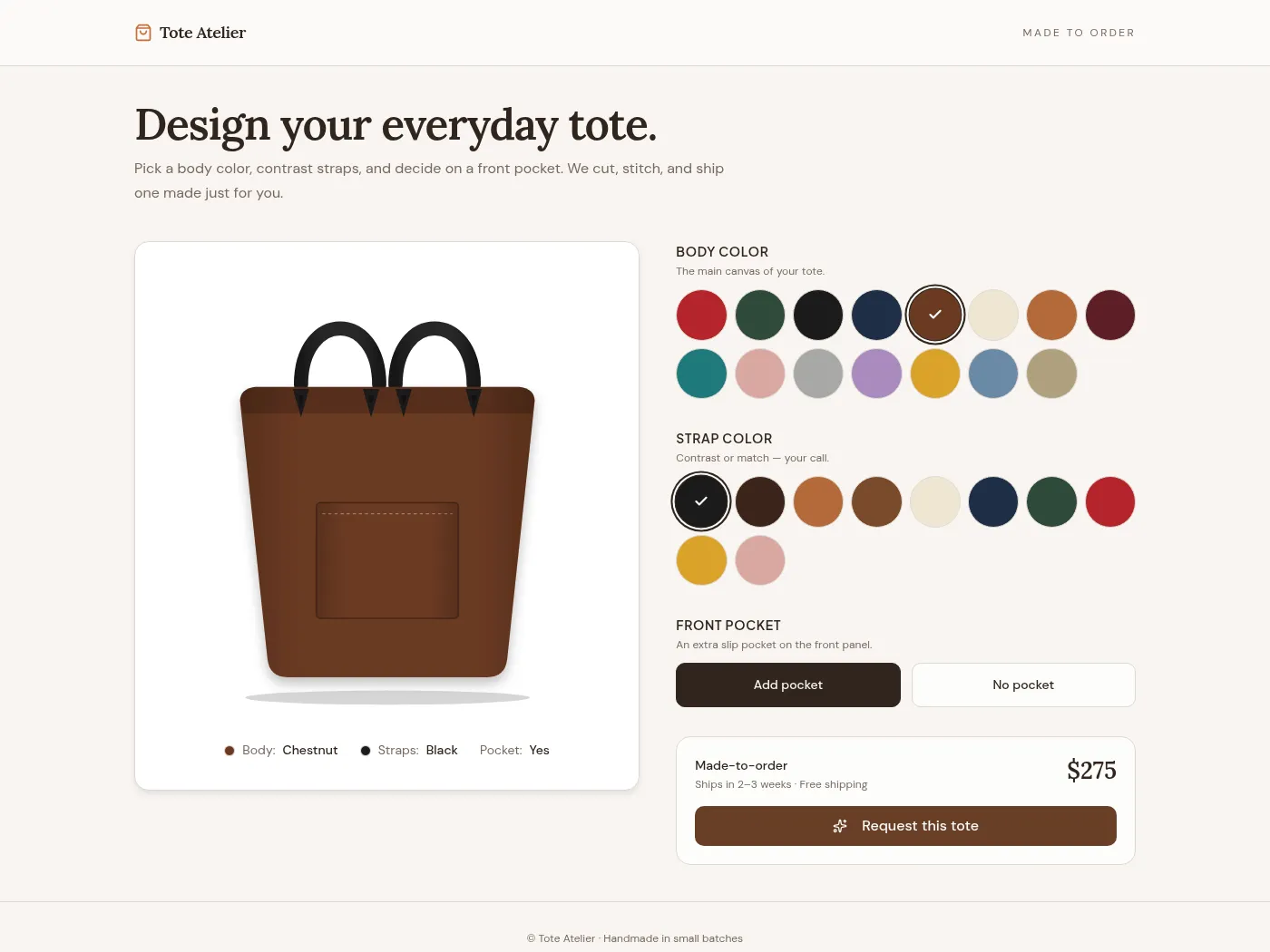 Custom Tote Designer