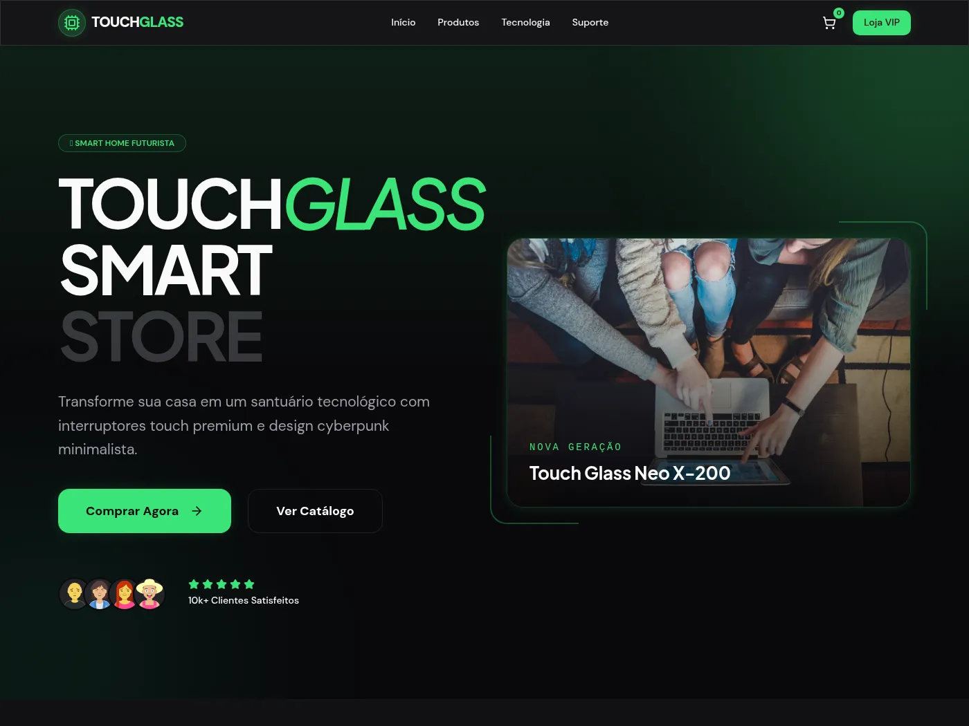 TouchGlass Smart Store