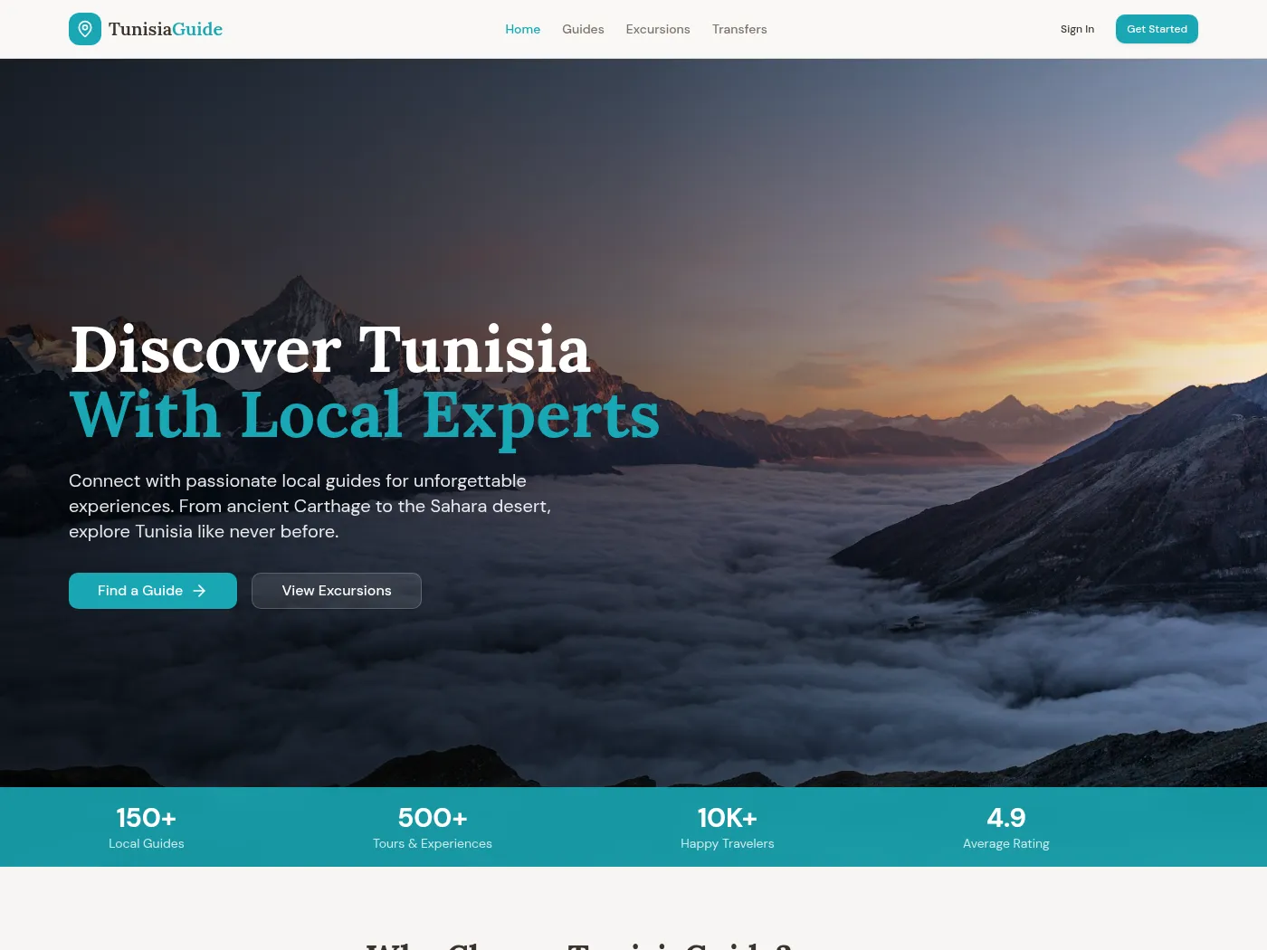 Tunisian Tour Guide Connect