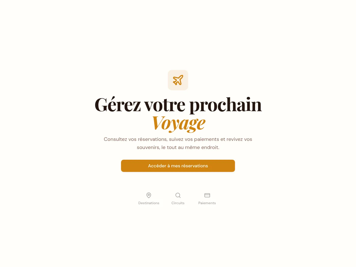 Voyageur Booking Hub