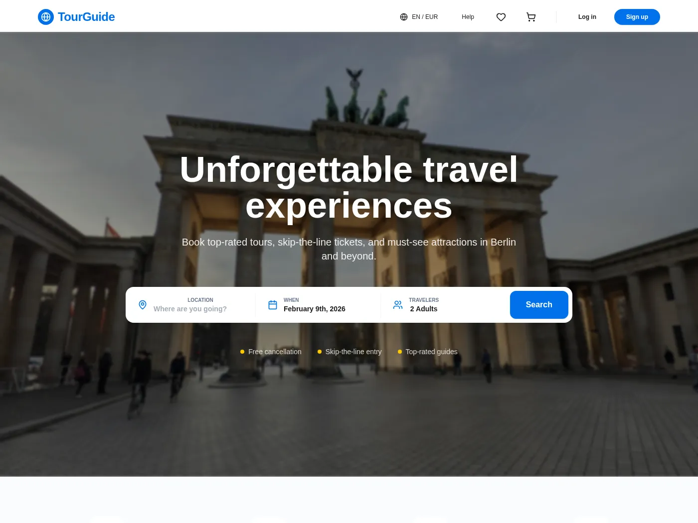 TourGuide Clone