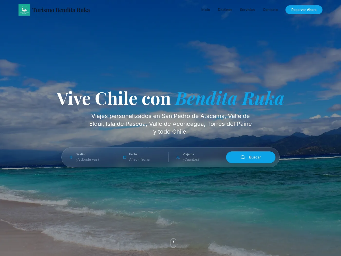 TouristPro Landing Page