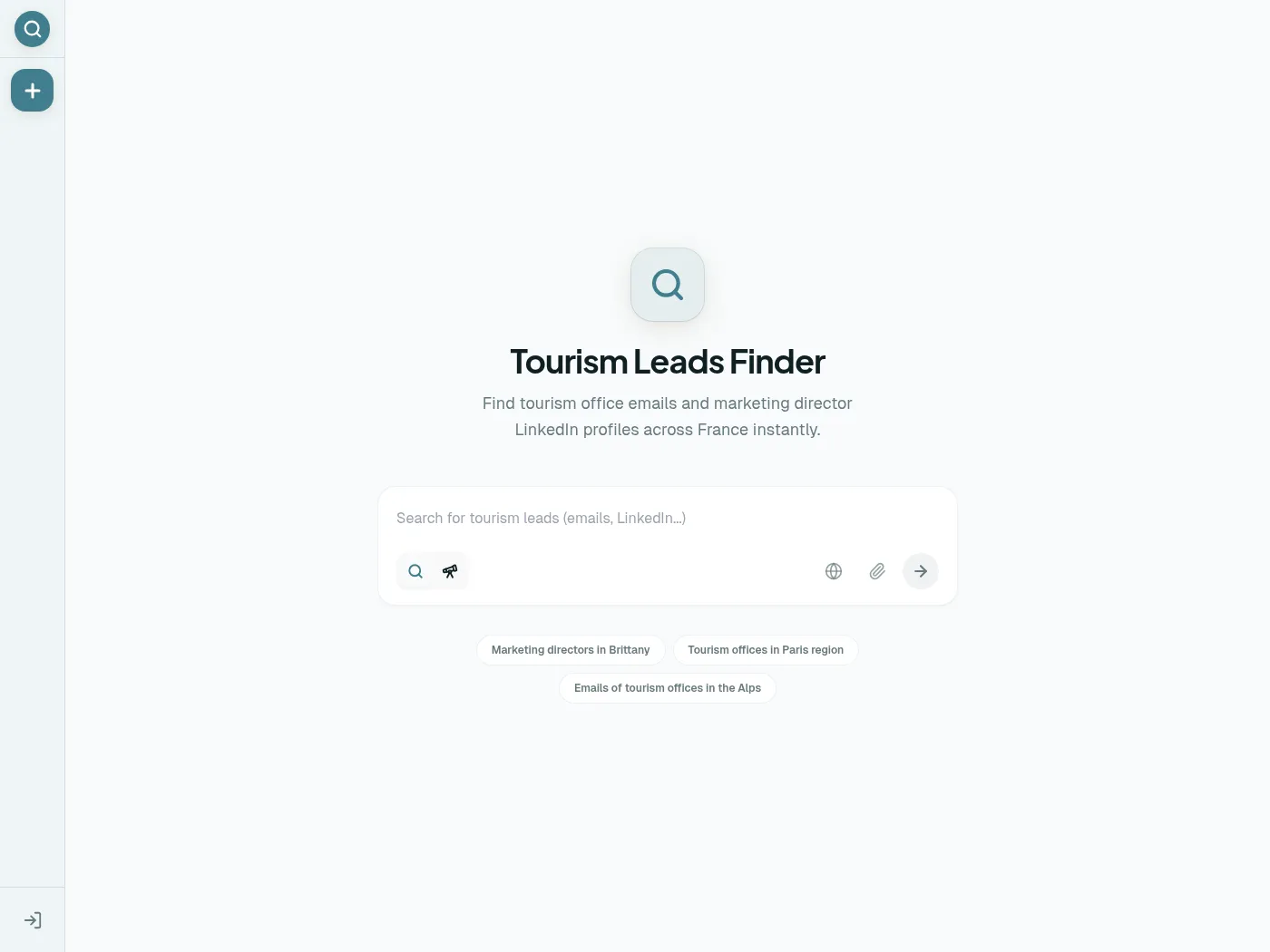 Tourism Leads Finder