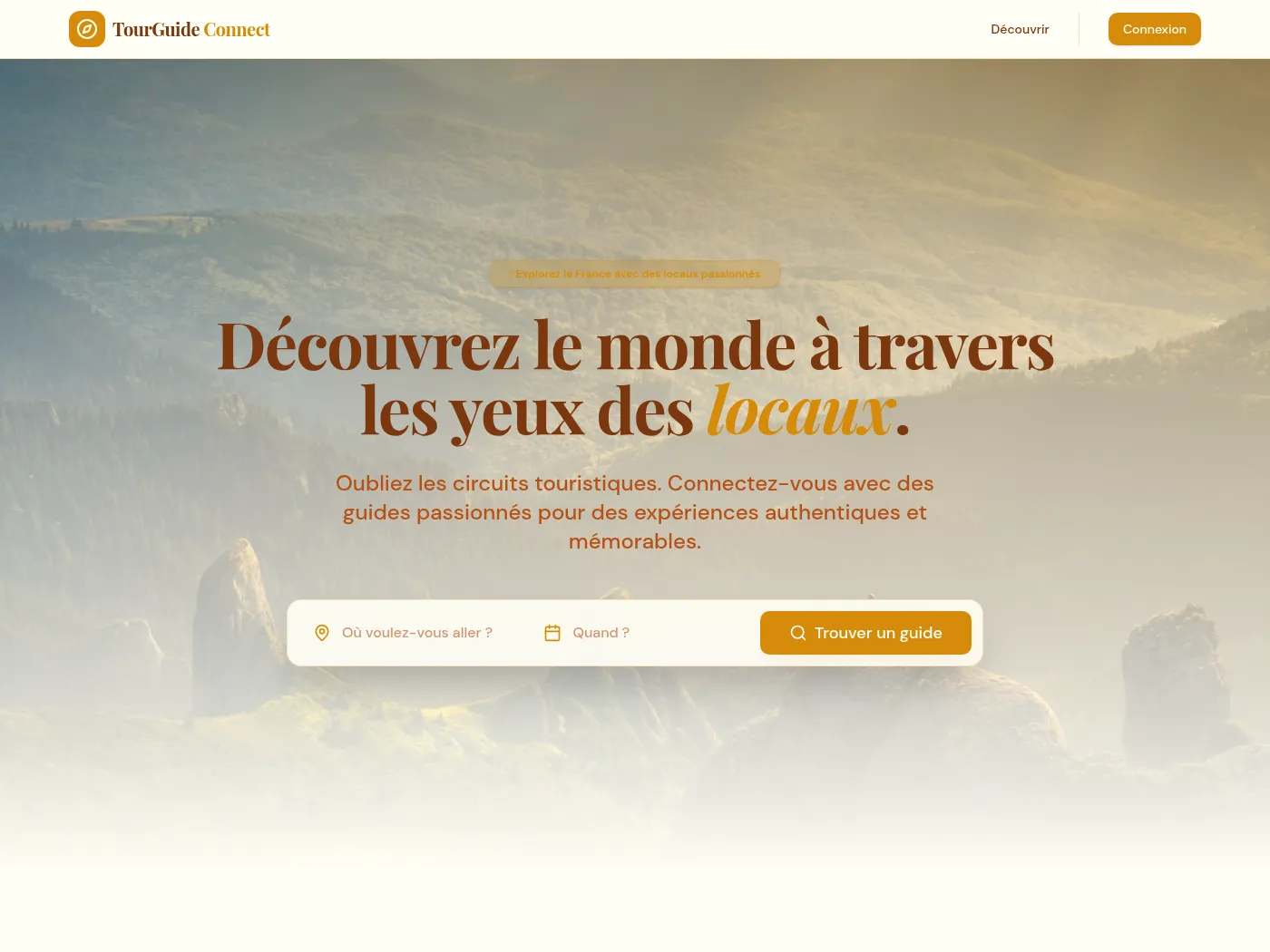 TourGuide Connect
