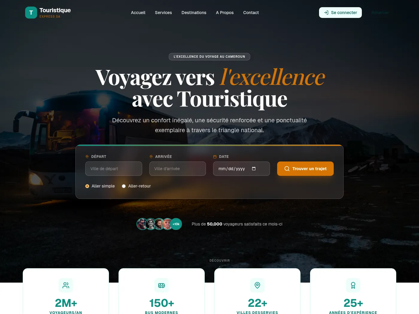 Touristique Redesign