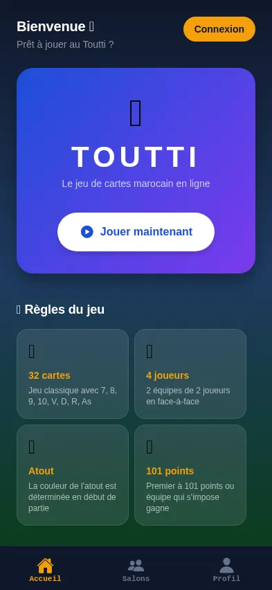 Toutti Online Mobile