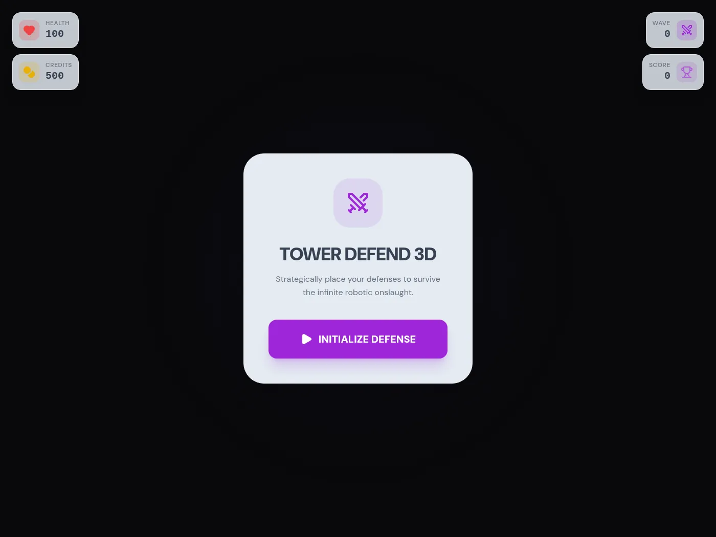 Tower Defend 3D