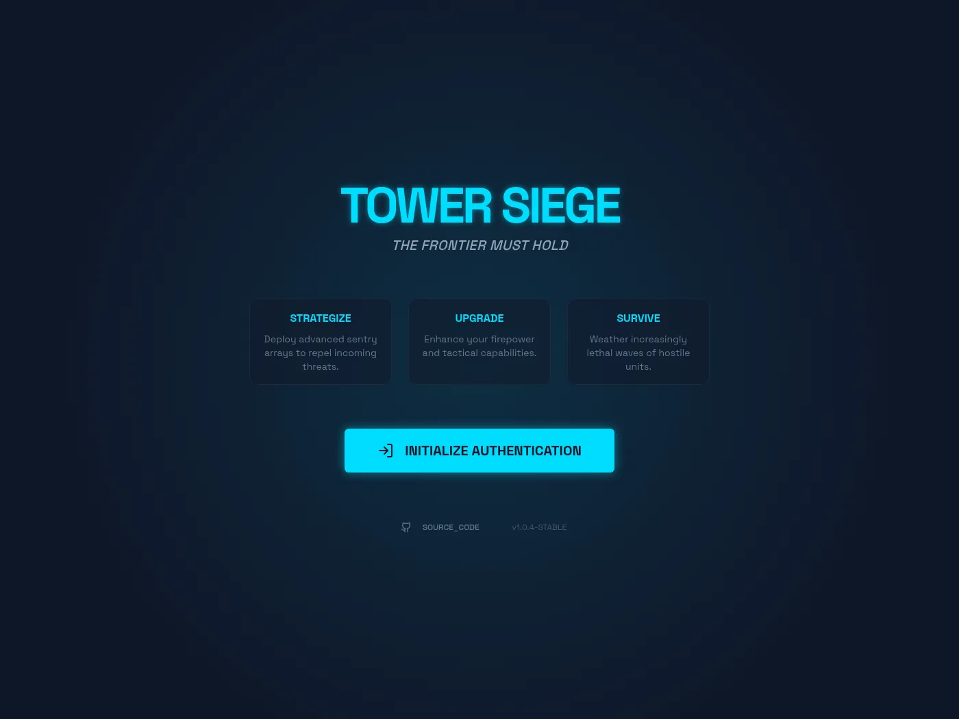 Tower Siege 2D