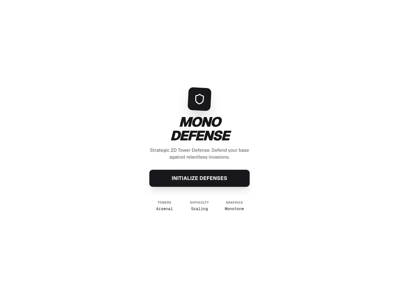 Tower Defense 2D