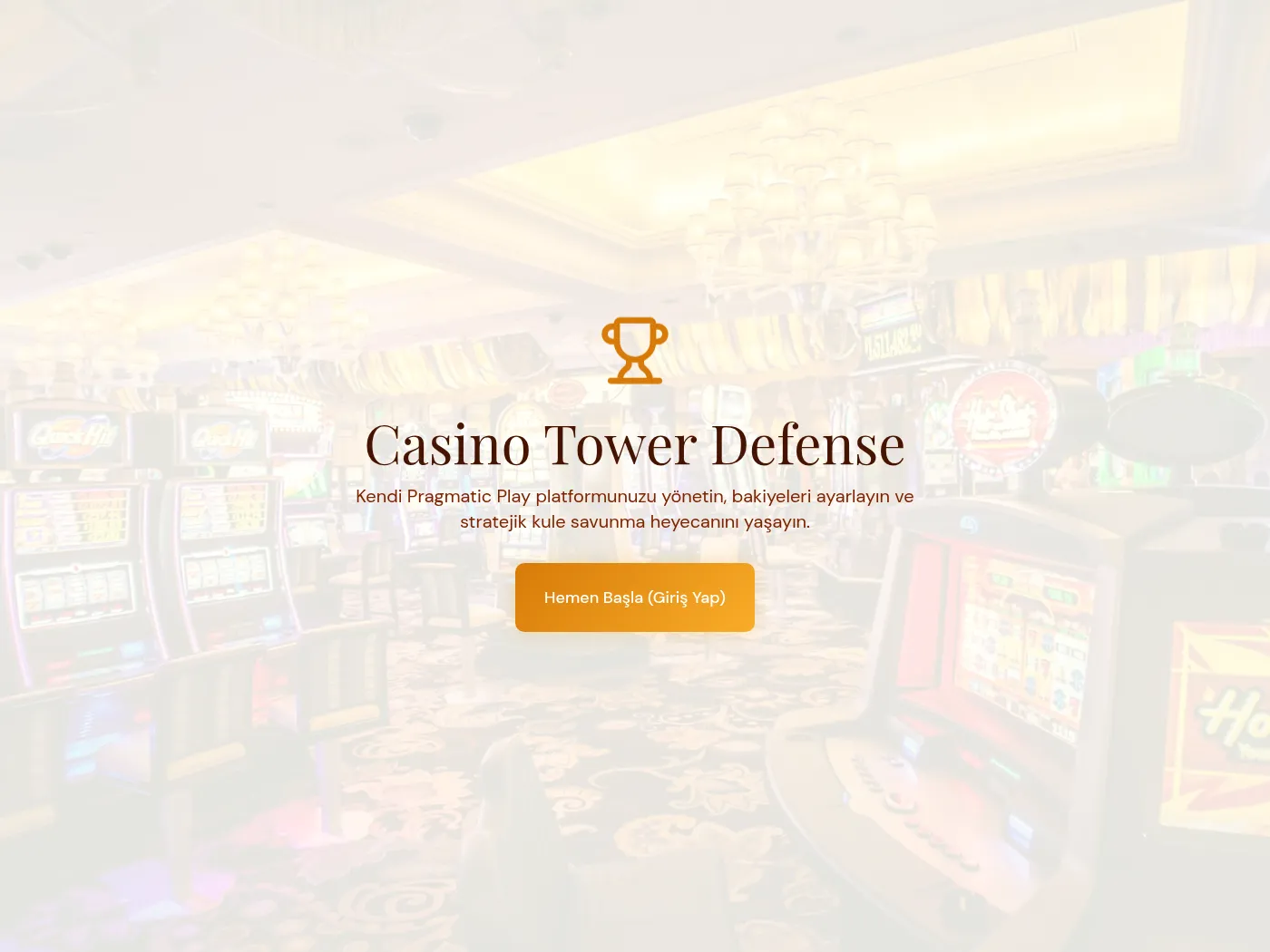 Customizable Tower Defense