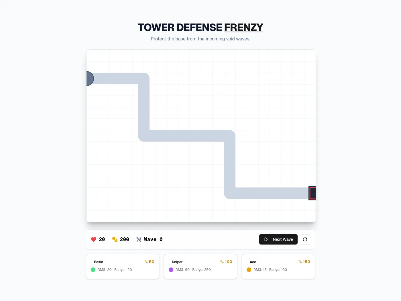 Tower Defense Frenzy