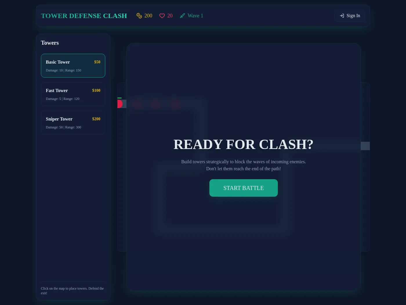 Tower Defense Clash