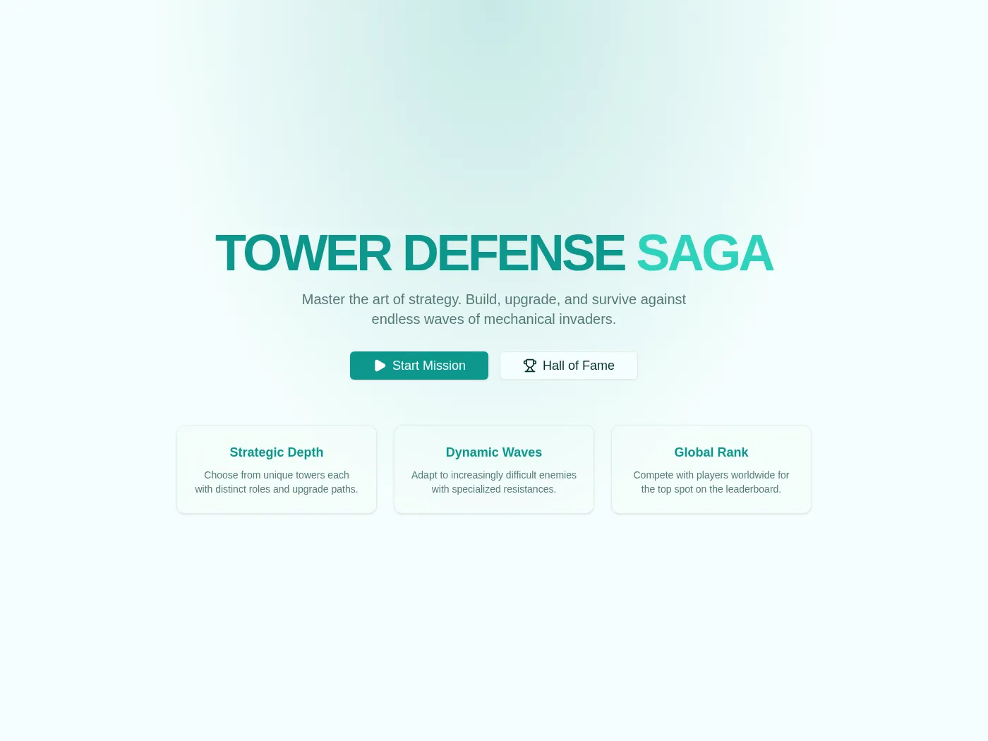 Tower Defense Saga