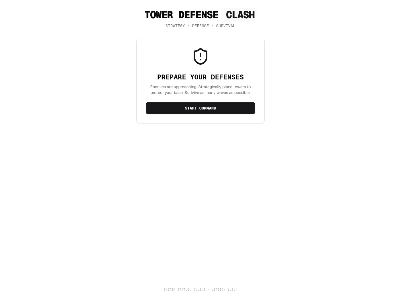Tower Defense Clash