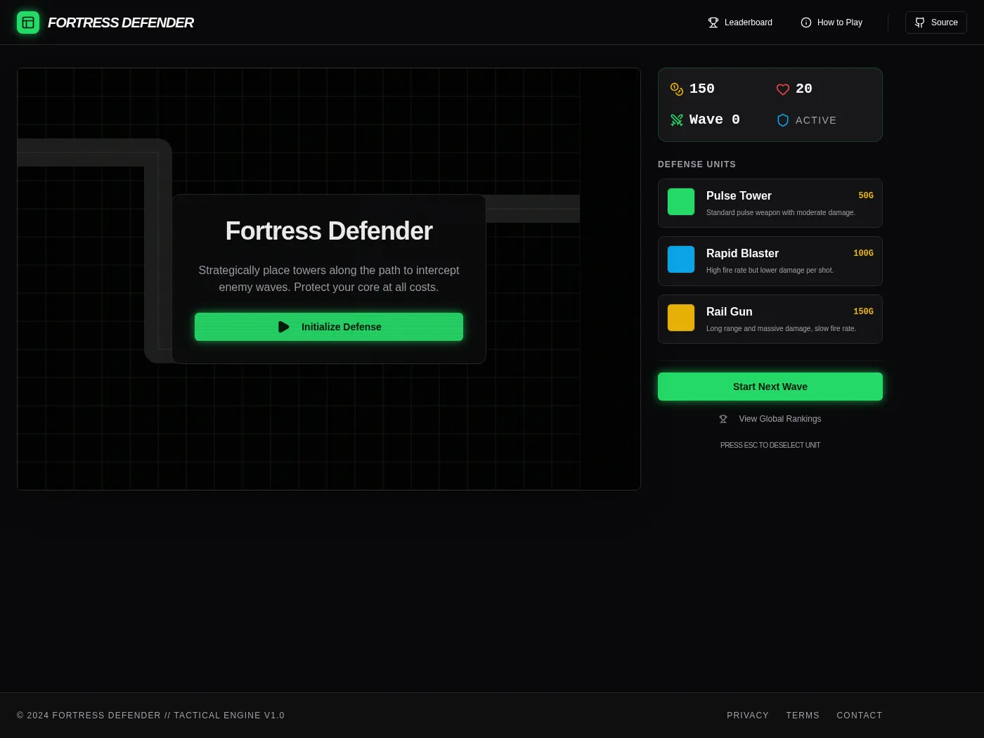 Fortress Defender