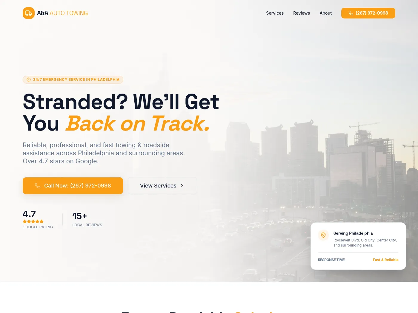 A&A Towing Web Portal