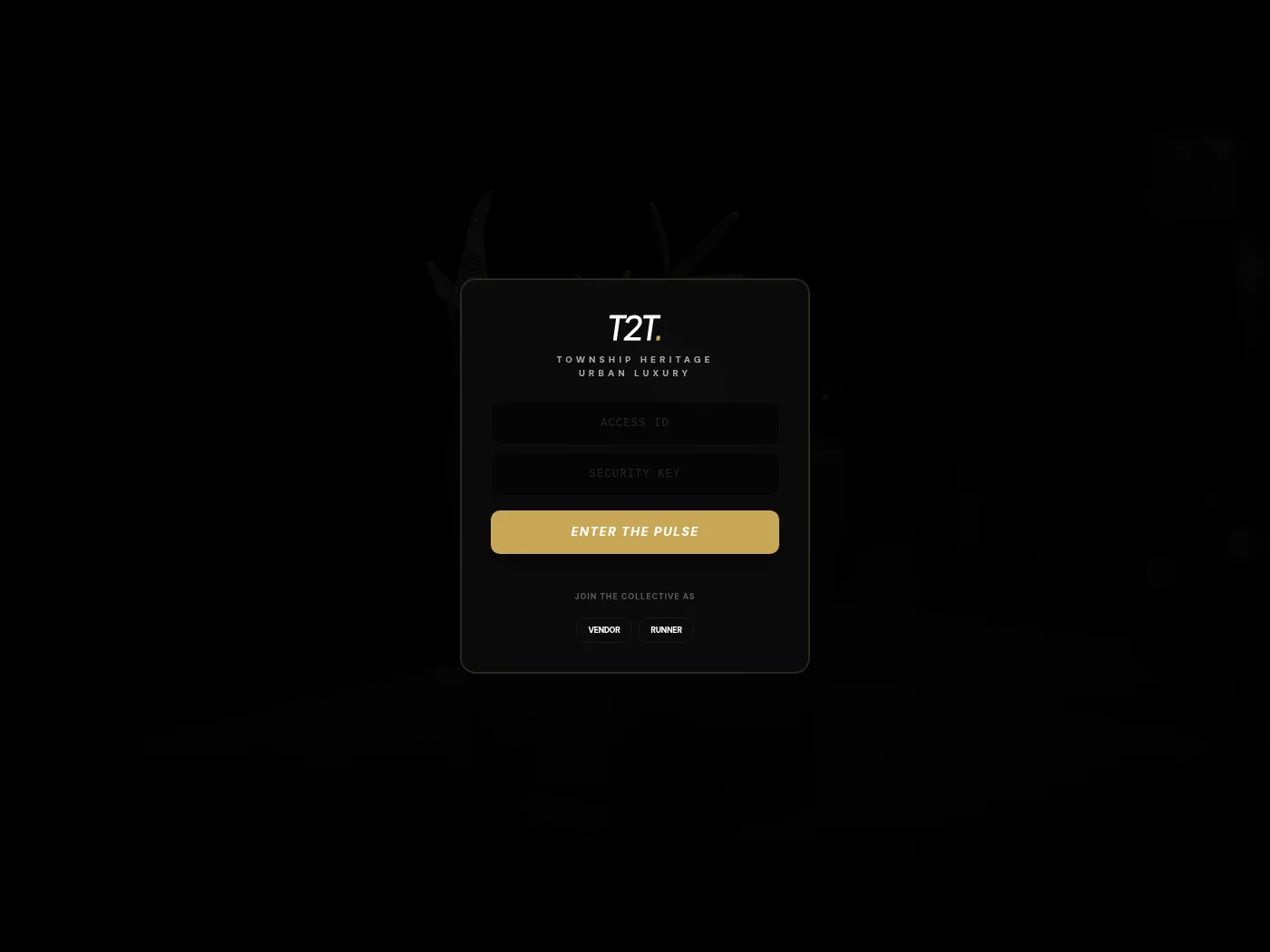 Township2Town Food Platform