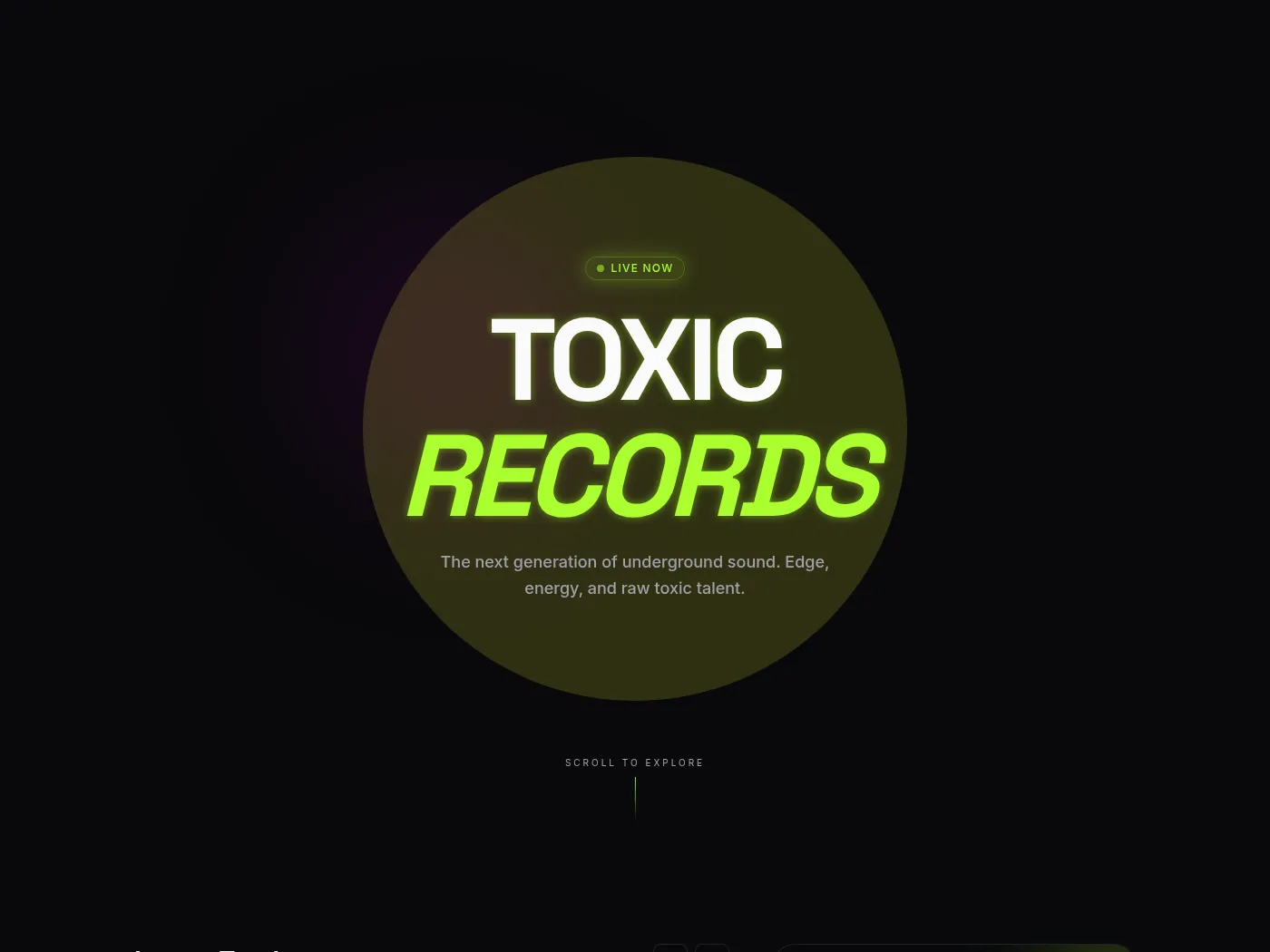 ToxicRecords Music Hub