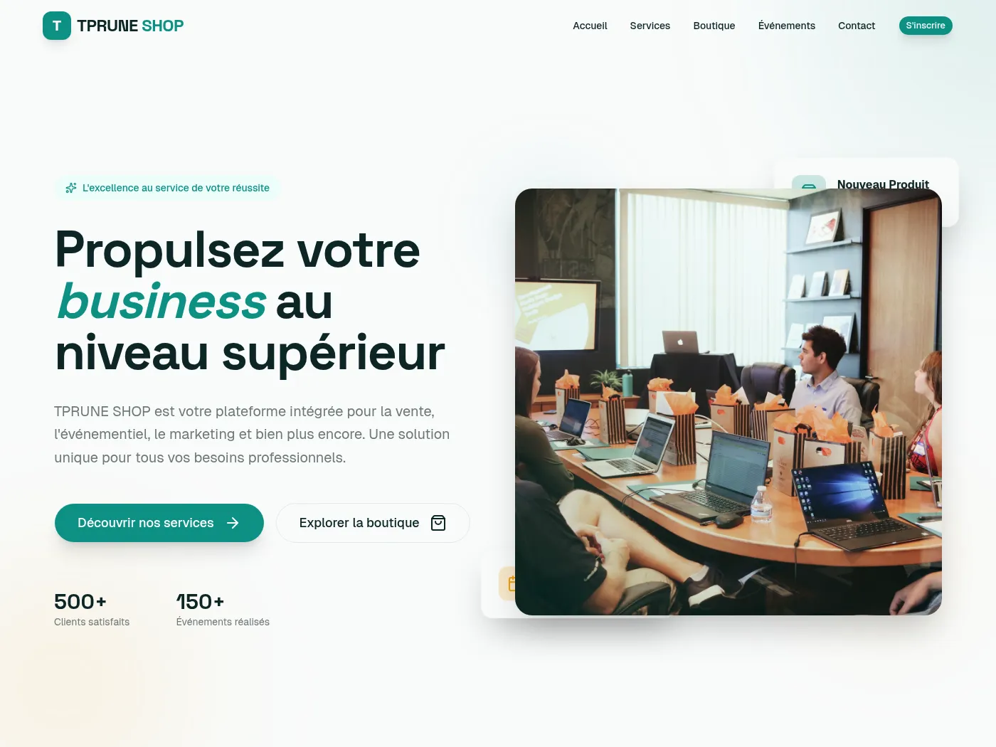 TPRUNE Shop Pro Site