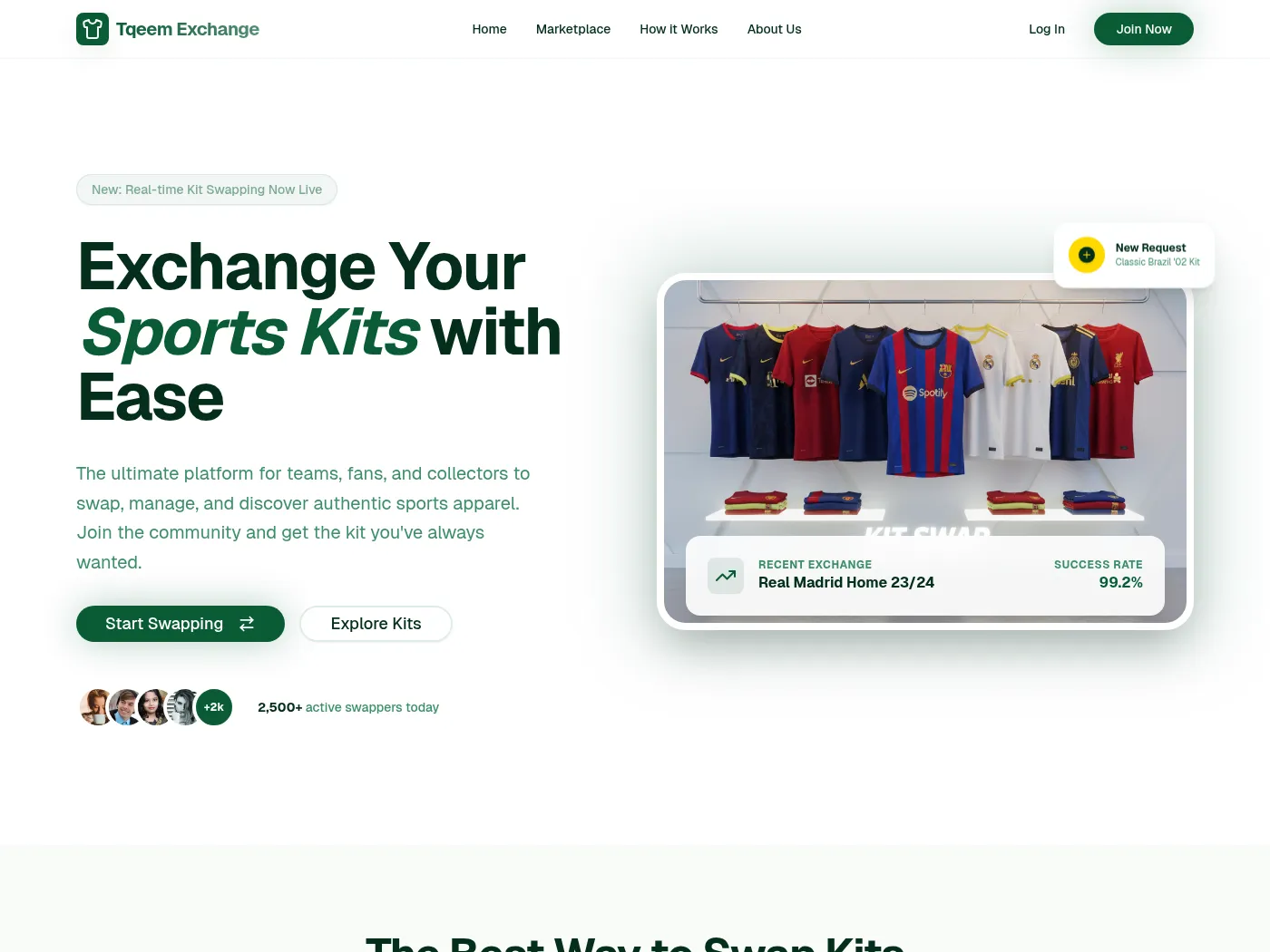 Tqeem Exchange Portal