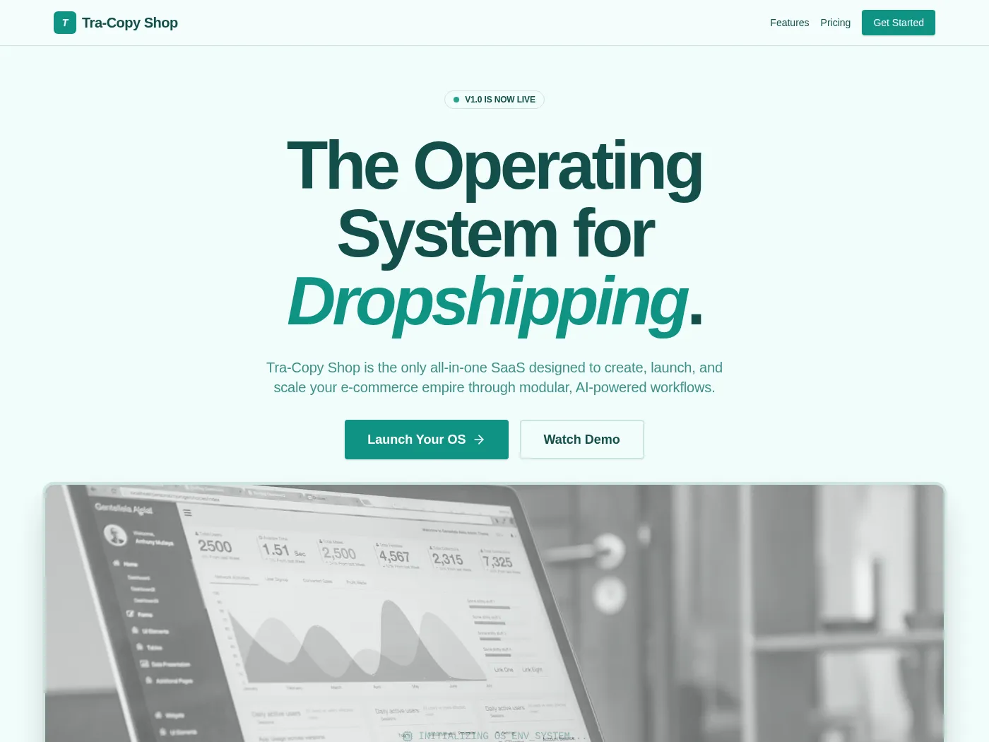 Tra-Copy Shop OS