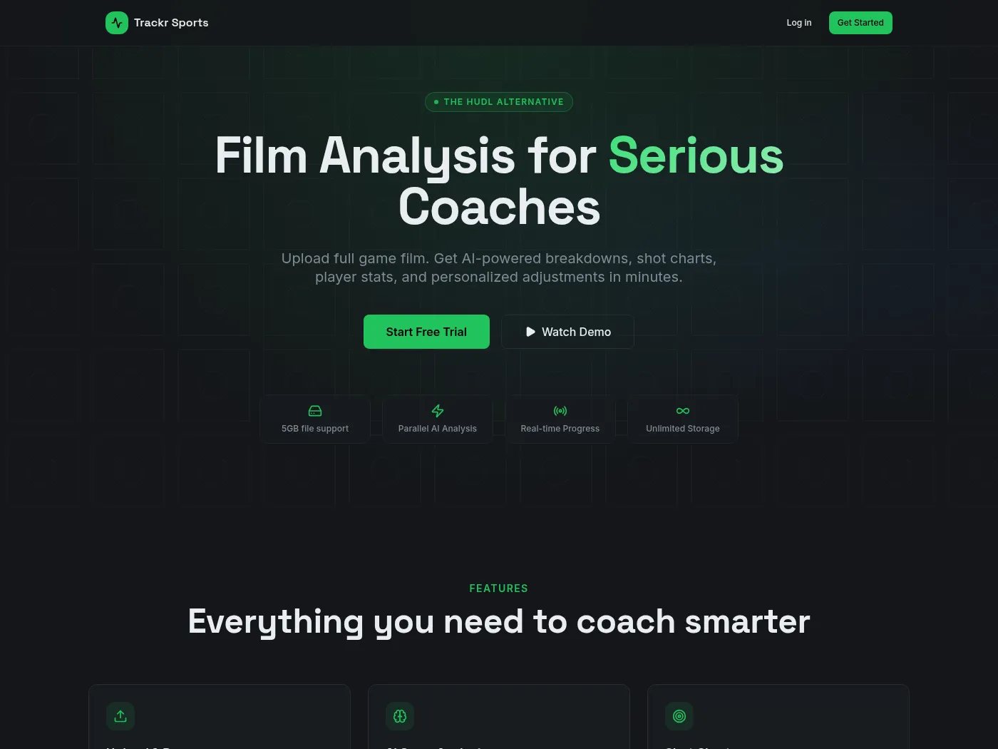 Trackr Sports Film Platform